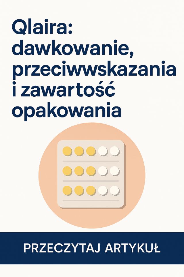 Qlaira – dawkowanie, skład, skutki uboczne, interakcje i cena | Recepta ...