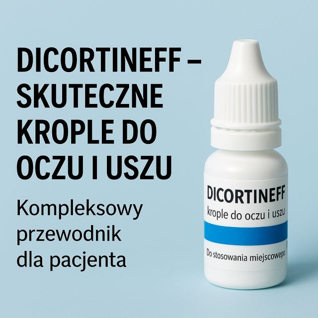 Dicortineff – Skuteczne Krople na Zapalenie Oczu i Uszu | Recepta Online